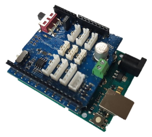 Tech Tips - Using Serial Monitor via DYNAMIXEL Shield - ROBOTIS